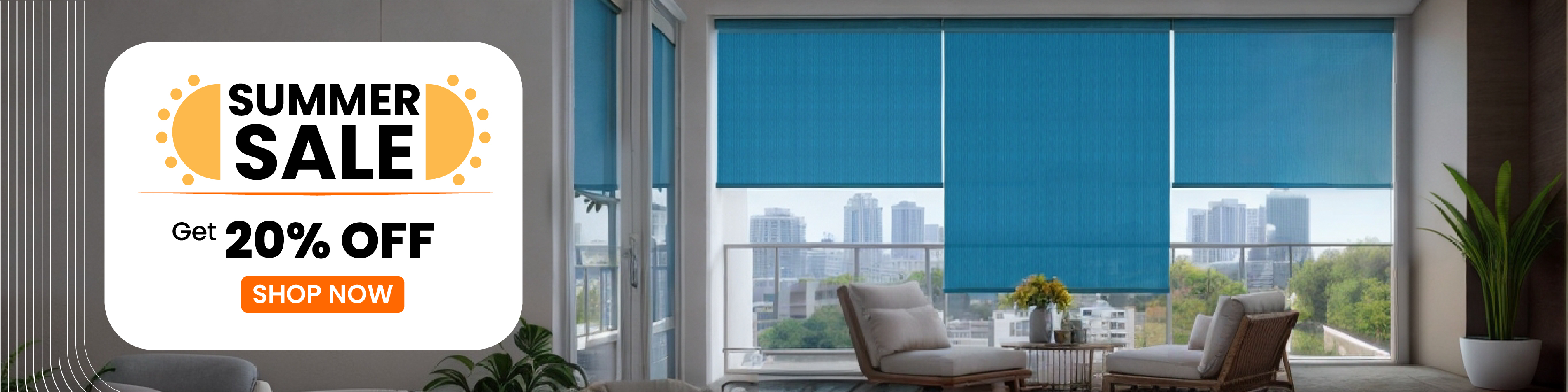 Buy Sun-Blocking Outdoor Curtains – Cool, UV & Glare Protection | HIPPO